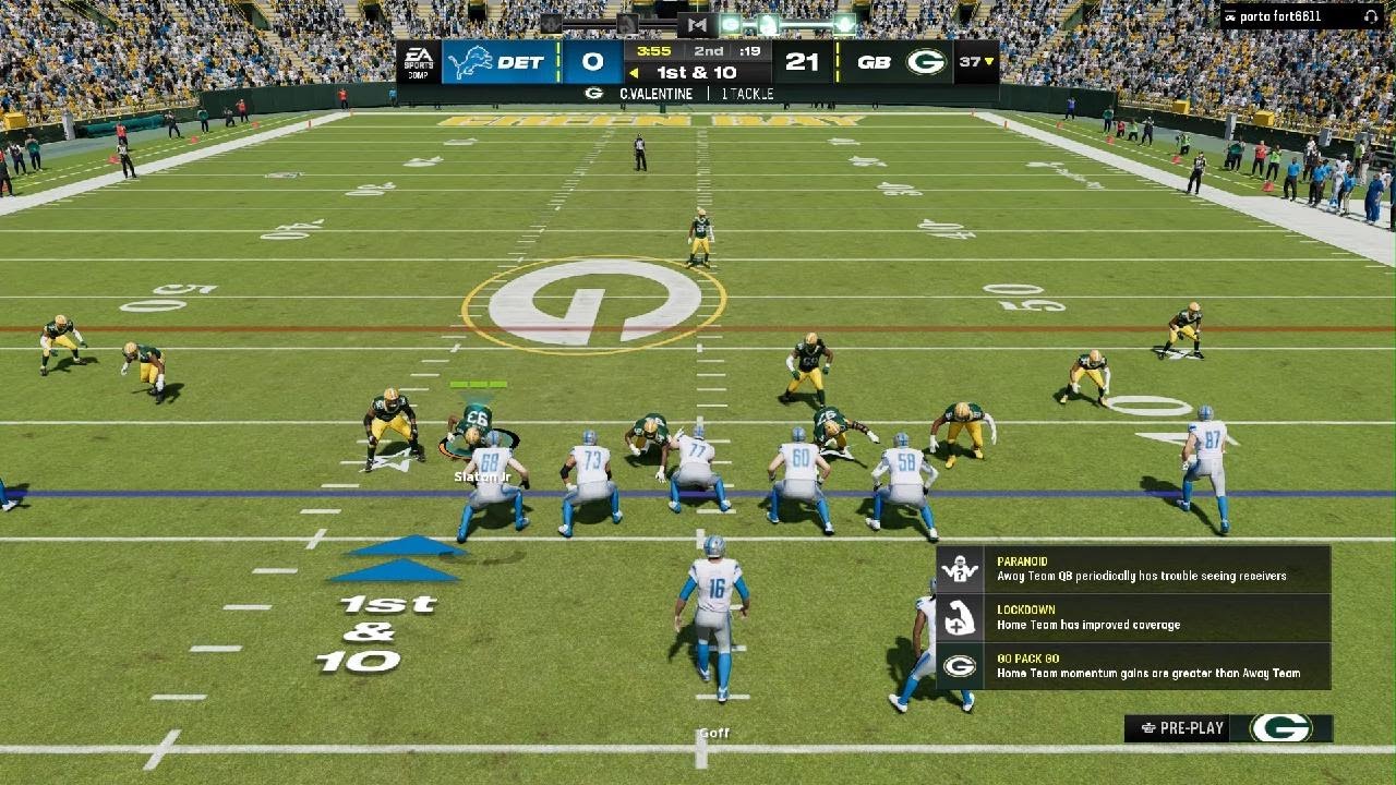 Madden NFL 24 another interception touchdown - YouTube