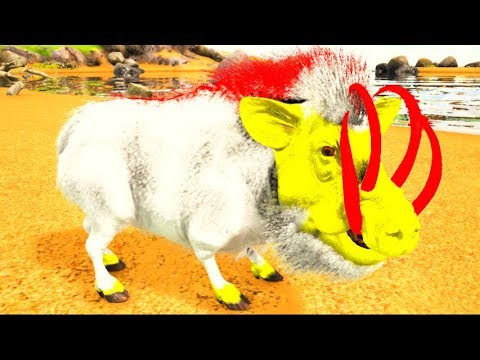 Bebê De Javali, Meus Pais Foram Cassados Por Um Tiranossauro Rex! Ark ...