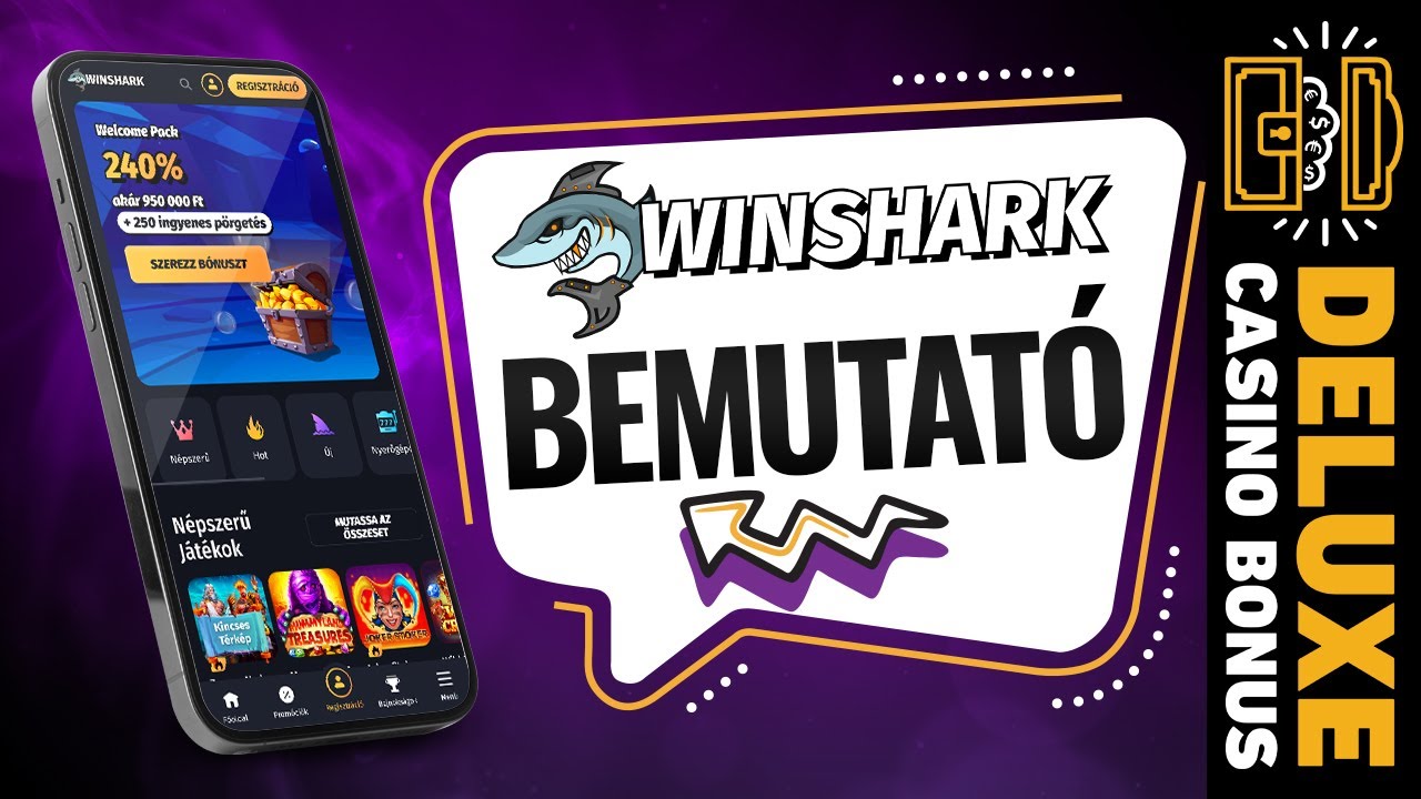 Winshark Casino | Online Kaszinó Magyaroknak - YouTube
