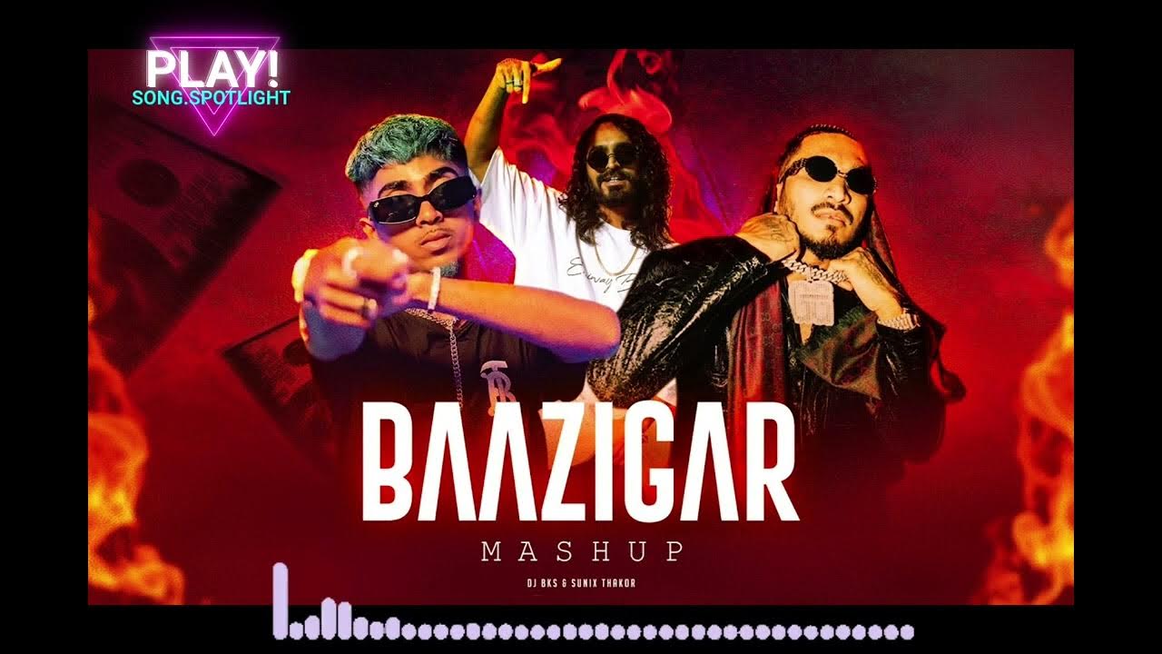 BAAZIGAR || New rap song mashup | Mc stan X Emiway Bantai X Divine || noncopyright | # ...