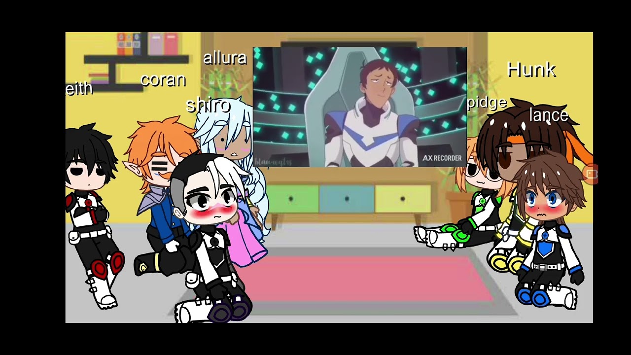 Voltron reacts to shance/(part 1/?)/vld au/shiro x lance/🖤💙shance💙🖤 ...