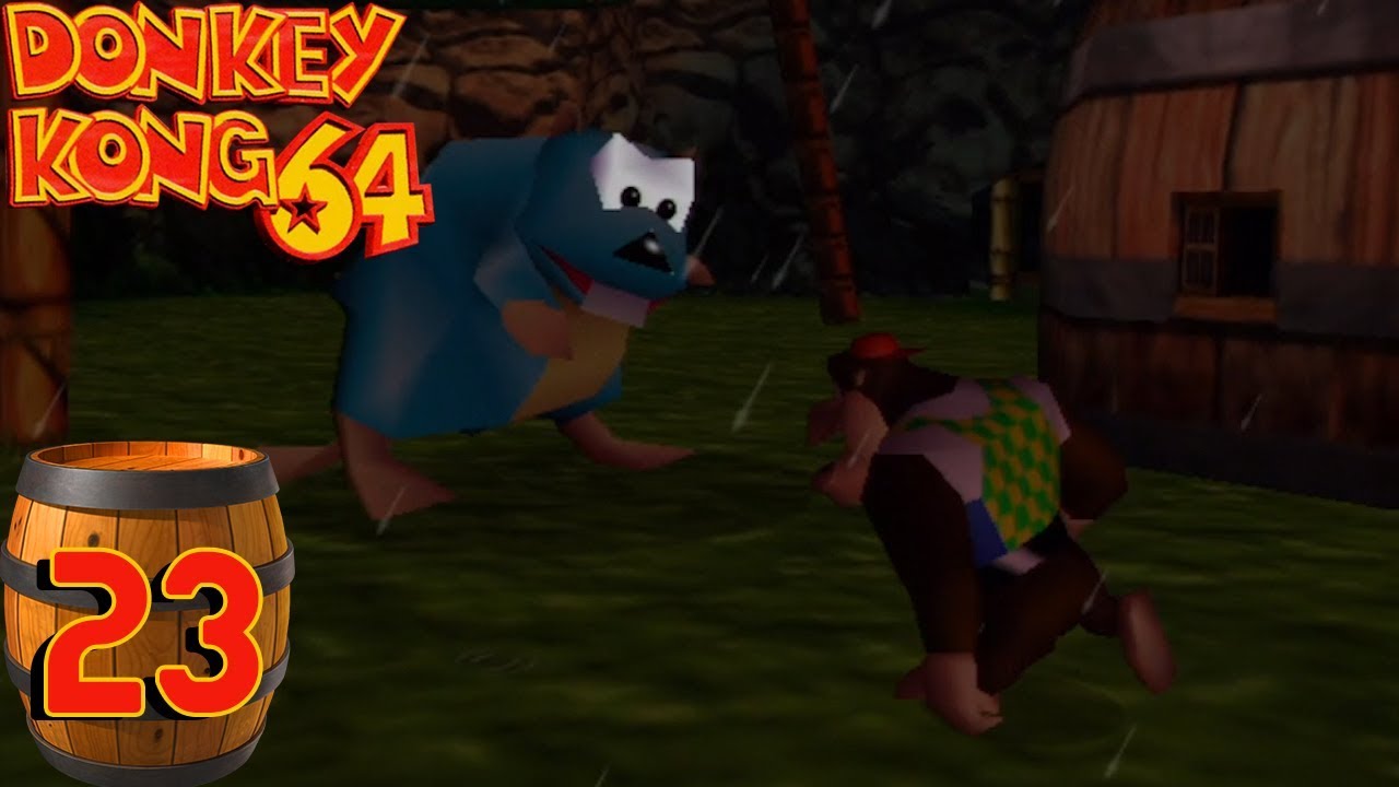 Donkey Kong 64: Part 23 - Finishing Jungle Japes - YouTube