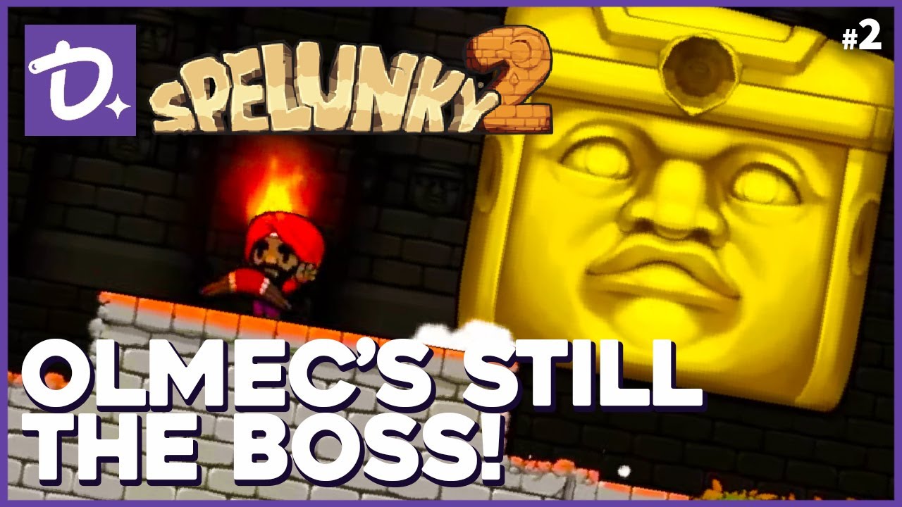 Spelunky 2 - OLMEC'S STILL THE BOSS - #2 - YouTube
