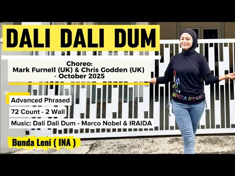 Dali Dali Dum - Line dance |Choreo: Mark Furnell (UK)& Chris Godden (UK) - Advanced Phrased-Oct 2025