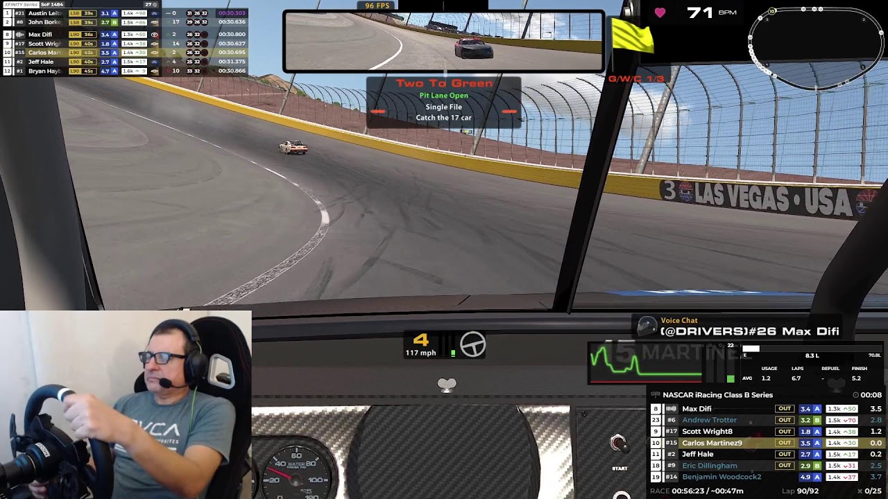 iRacing Live 2025 Week 13 Nascar/Mazda MX-5 - Las Vegas/Virginia - YouTube