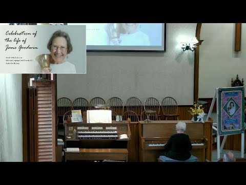 Memorial Service for Jane Goodwin March 30, 2025 - YouTube