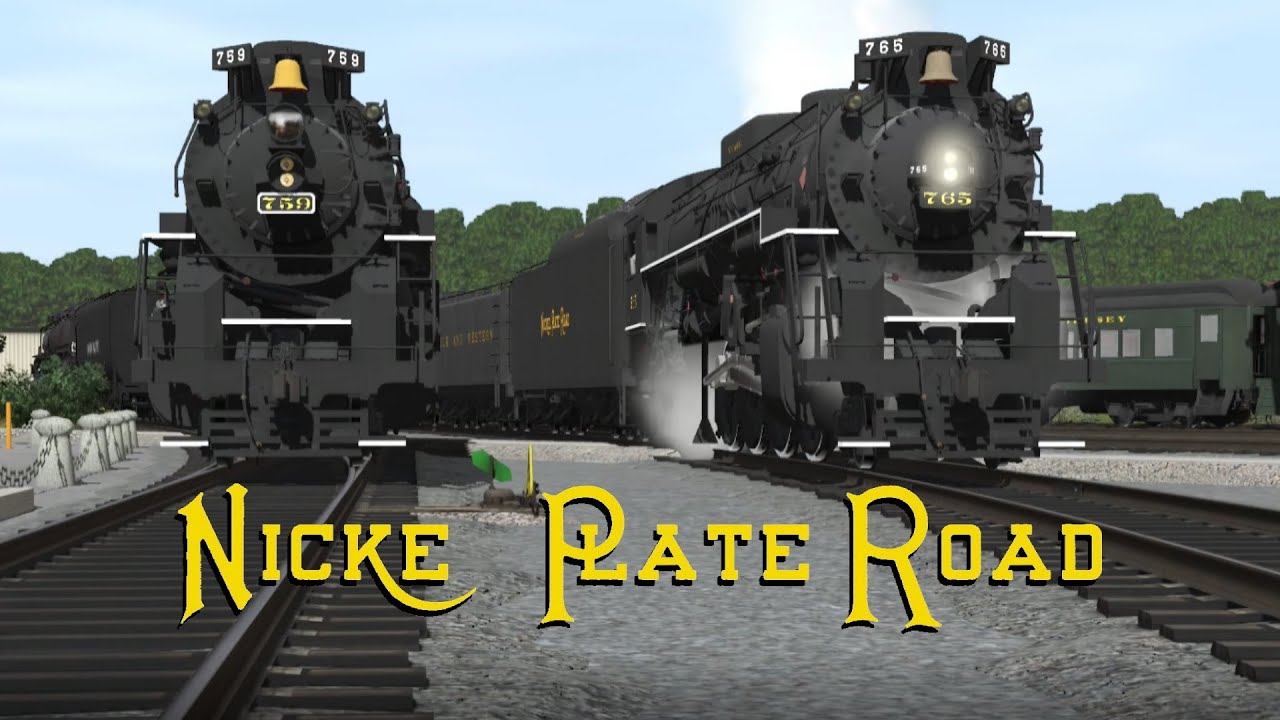 NKP 765 and 759 Reunion | Trainz 2019 - YouTube
