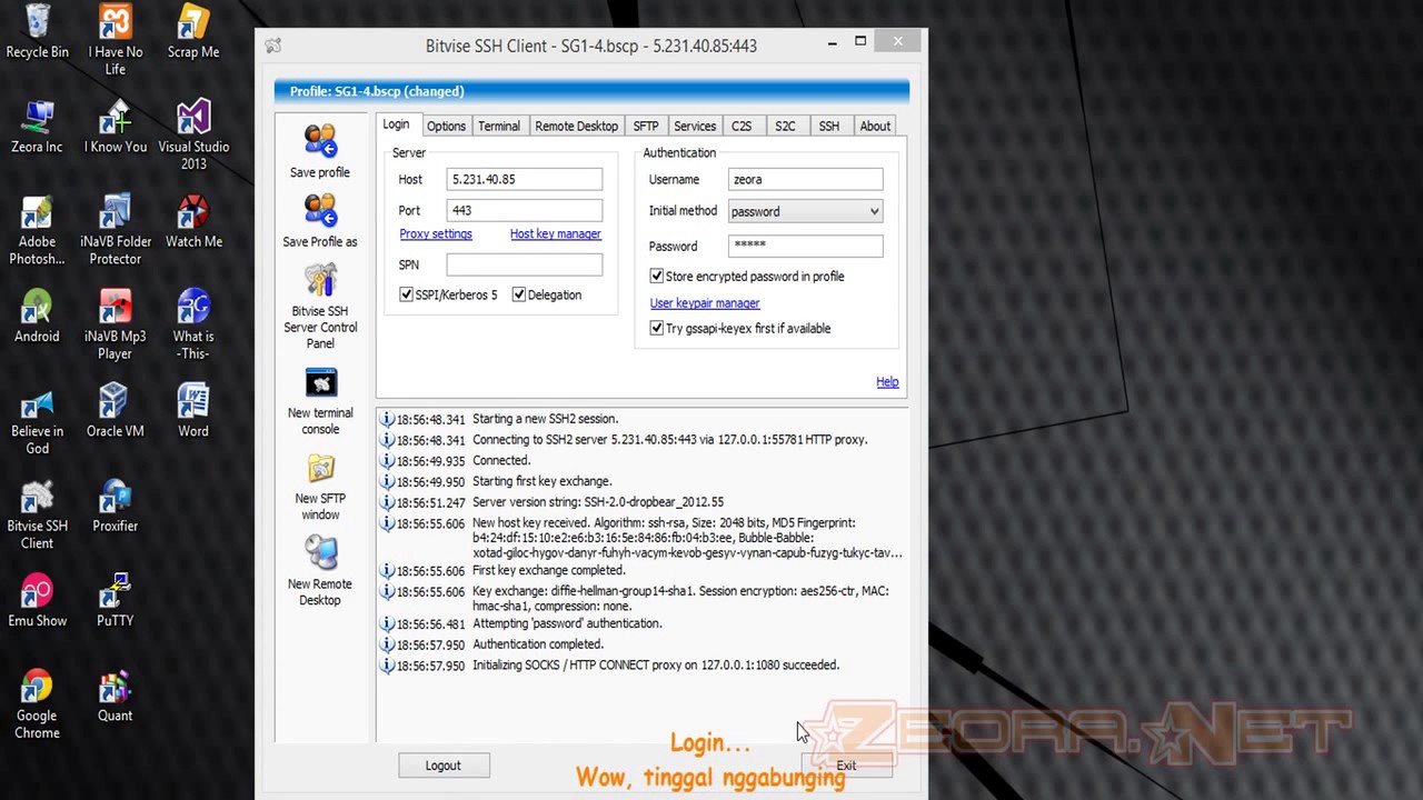 How to Use Bitvise & Proxifier - YouTube