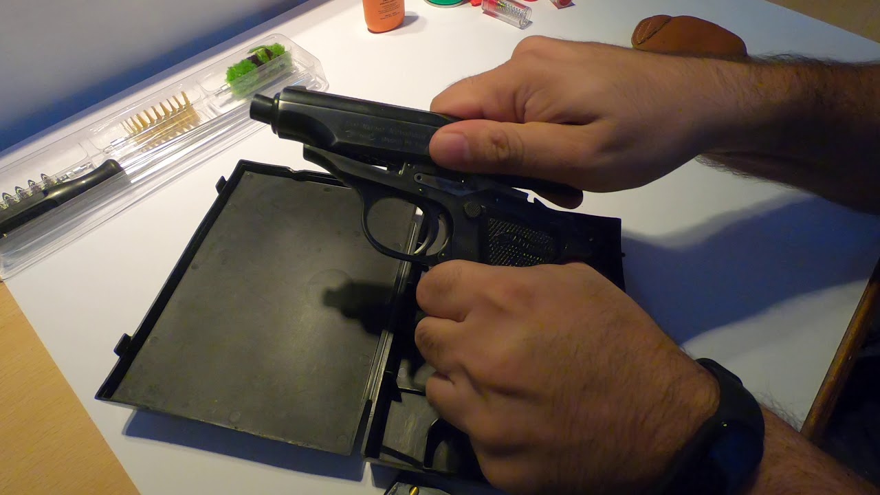 Walther PP/PPK Basic Disassembly & Assembly - YouTube