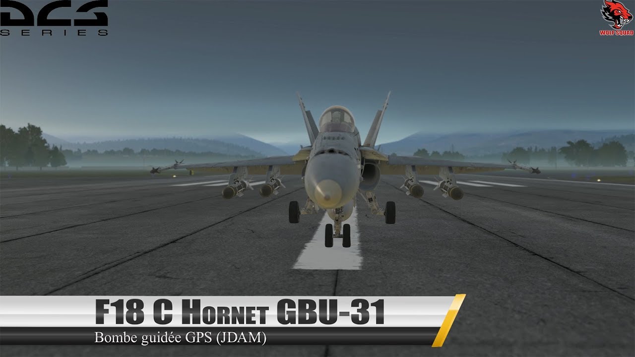 [DCS] F18 Largage GBU31 JDAM - YouTube