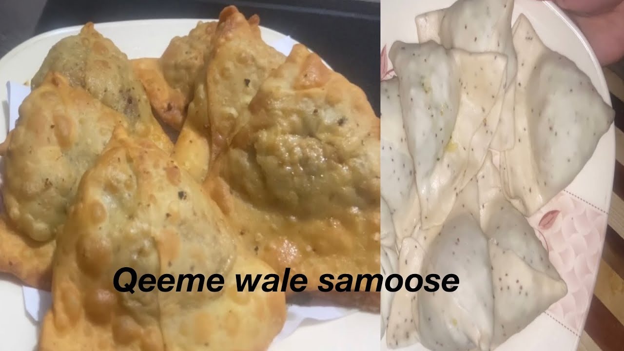 Qeeme wale samoose || homemade best samosa recipe #ramadanspecial ...