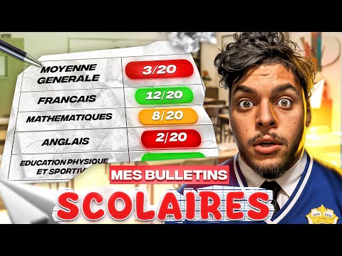J'ÉTAIS LE PIRE ÉLÈVE DE FRANCE AU COLLÈGE 📉 (c'est honteux)