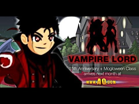 [AQW] Vampire Lord, A Nova Class Que está por Vir! - YouTube