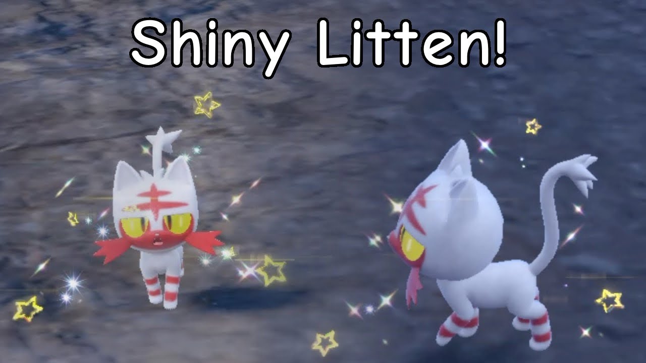 TWO SHINY LITTEN! (Pokémon Violet: The Indigo Disc DLC clip) - YouTube