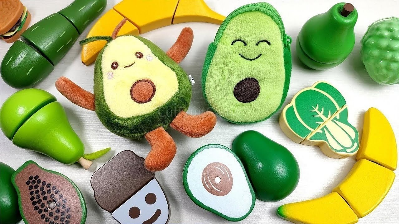 Satisfying Video | Cutting Fruits and Vegetables ASMR | AVOCADO PEAR ...