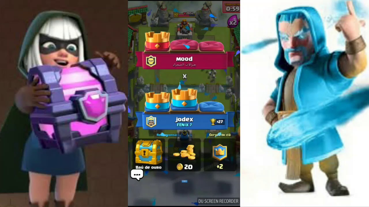 Olhe a virada sensacional no Clash royare.jodex - YouTube