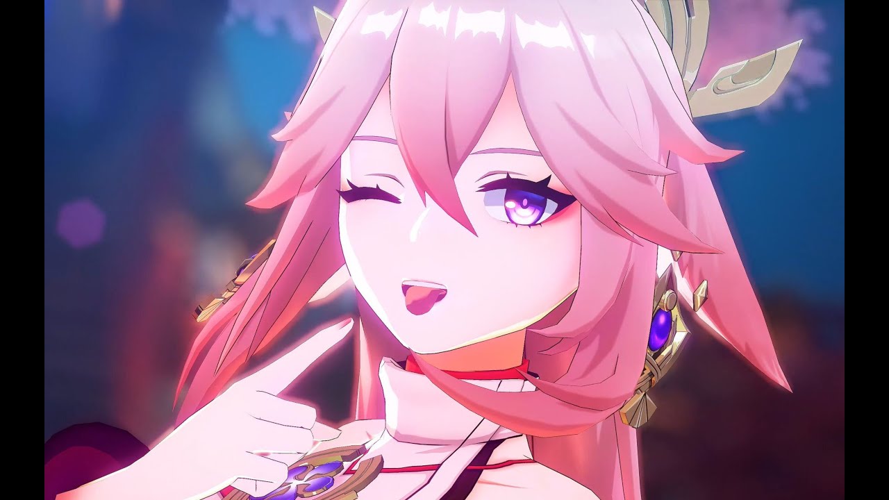 【Genshin Impact MMD／4K／60FPS】Yae Miko【PASSION】 - YouTube
