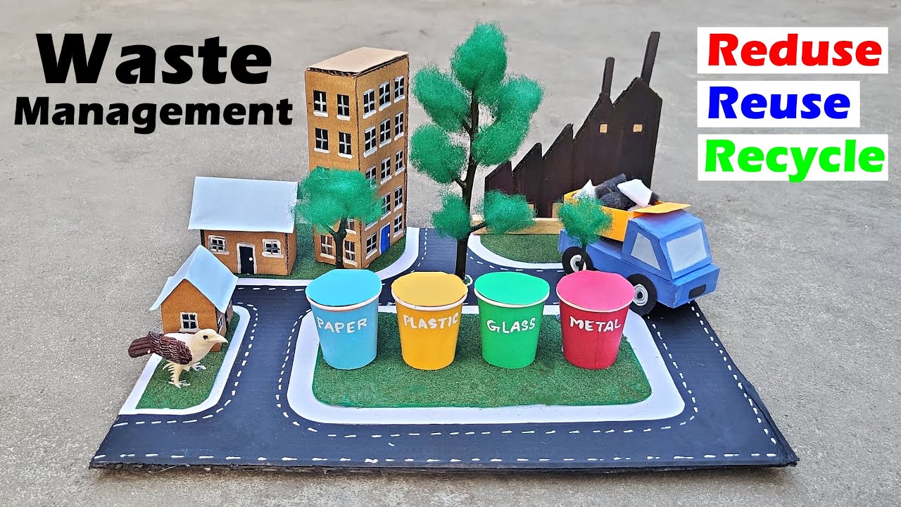 Waste Management Working Model | Science Exhibition Working Model ...
