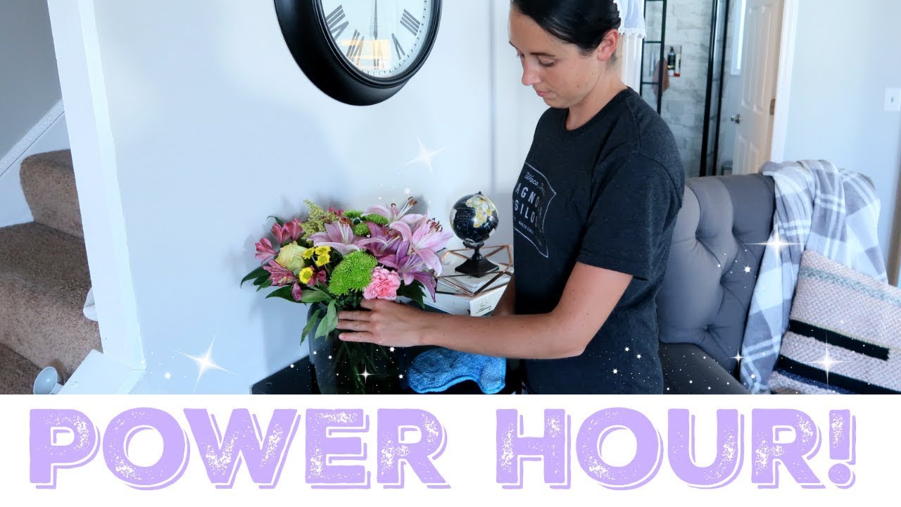 POWER HOUR | CLEANING MOTIVATION! | LYNETTE YODER - YouTube