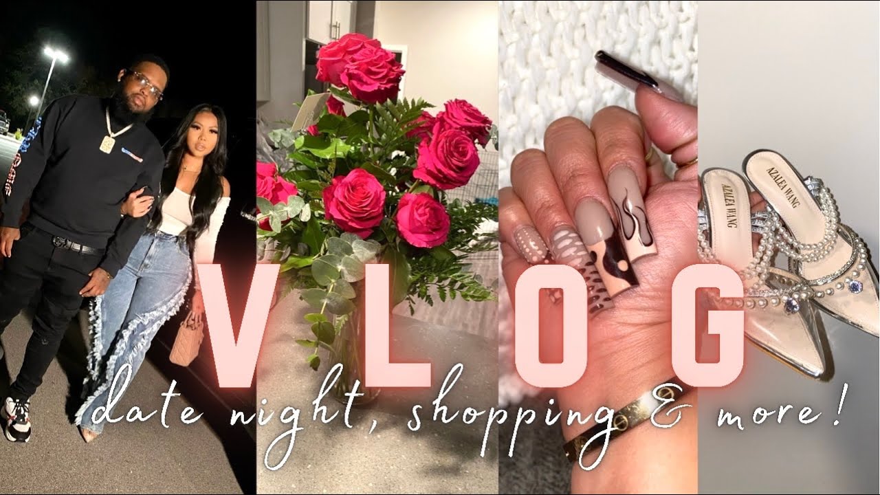 VLOG: DATE NIGHT, SHOPPING, MUANESSA WORKING + MORE | NESSA - YouTube