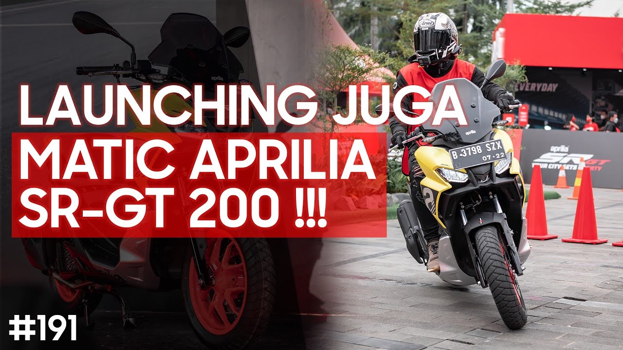 [EVENT] Dateng ke Launching Aprilia SR-GT 200 di SPARK! Motor Matic ...