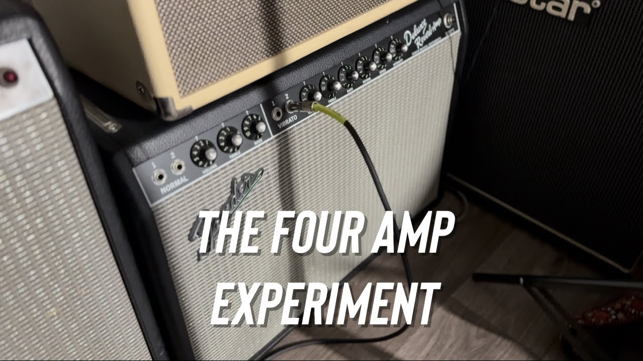 The Four Amplifier Experiment - YouTube
