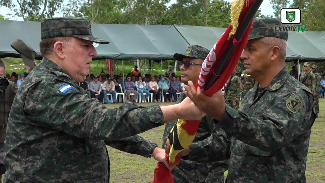 Acto de traspaso de mando del 5 Comando Militar Regional - YouTube