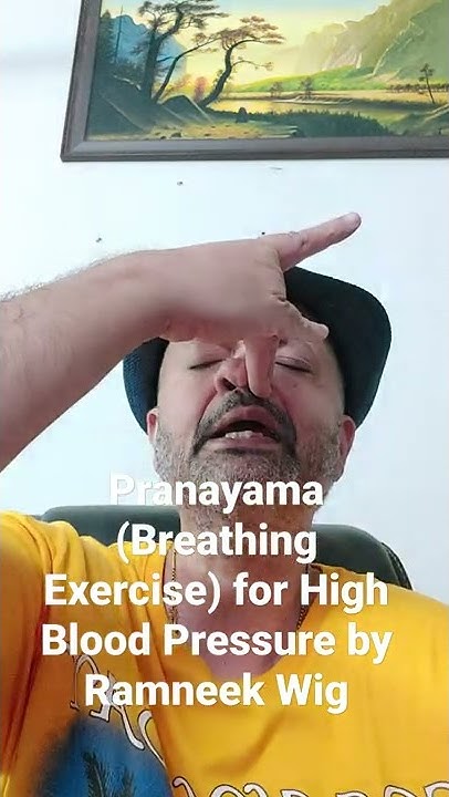 Pranayama (Breathing Exercise) for High Blood Pressure by Ramneek Wig#pranayama #yoga - YouTube