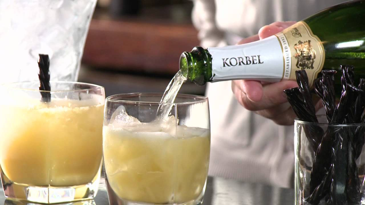KORBEL Jack 'O Lantern Cocktail Recipe - YouTube