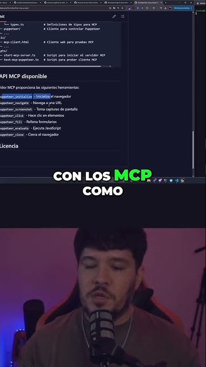 Probando MCP server #codenewbie #desarrolloweb #ainews #programacion - YouTube