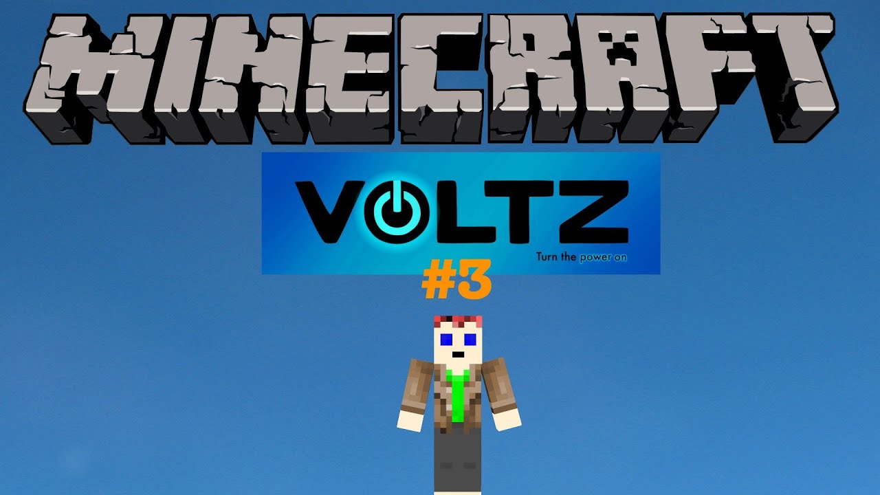Minecraft: Voltz Survival Episode 3 - YouTube
