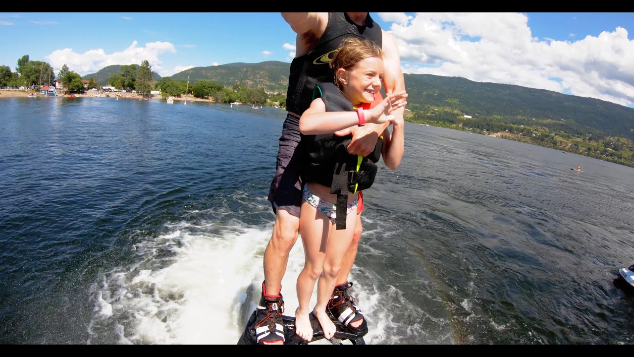 Flyboarding With Children! - YouTube