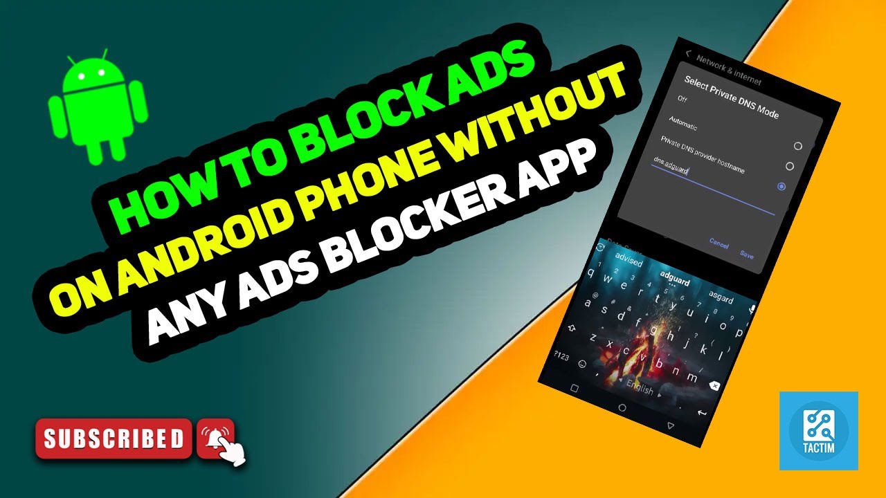 How to Block Ads on Android Phone Without Any ADS Blocker App 2025 ...