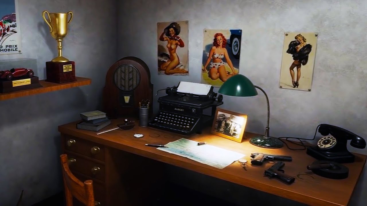 Mafia 1 on Unreal Engine 4 | Main Menu - YouTube