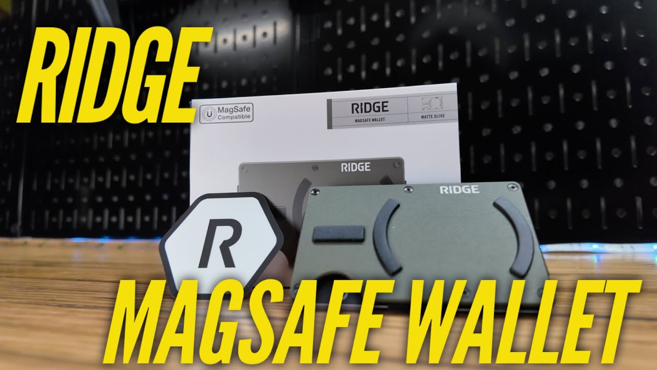 Ridge MagSafe Wallet: FIRST LOOK! - YouTube