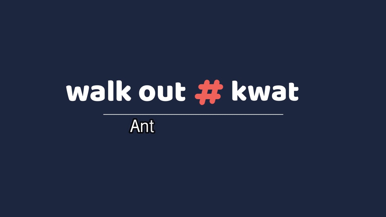 WALK OUT -KWAT - YouTube