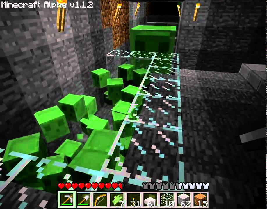 Minecraft - Slime Trying to Save His Trapped Children - Part 2 - YouTube