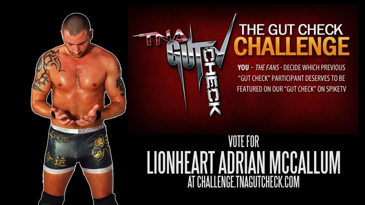 Vote Lionheart For TNA Gut Check - YouTube