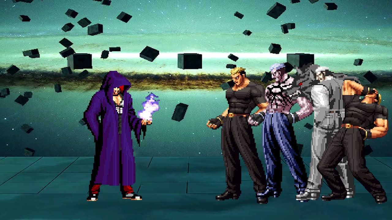 [KOF Mugen] Iori Yasakani FL vs Ryuji Yamazaki Team - YouTube