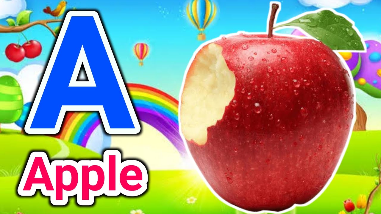 abcd video a for apple b for banana, abc phonisc song kids video ...