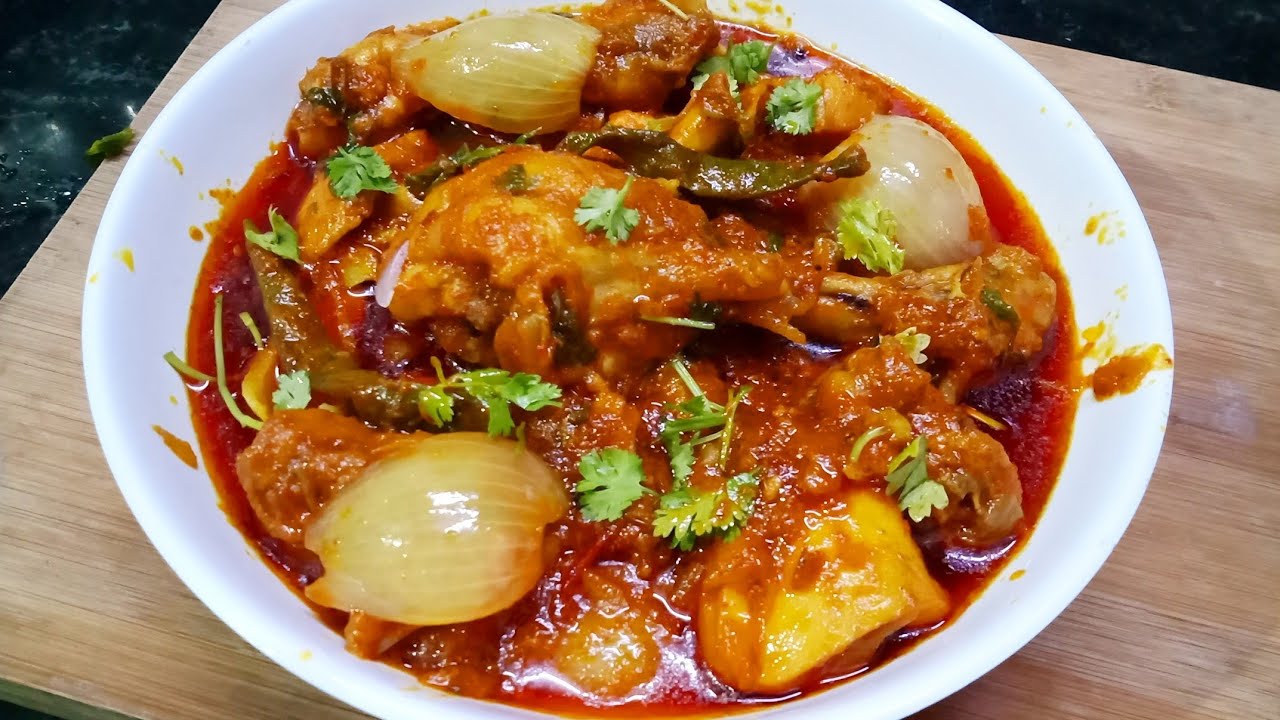 Simple chicken do pyaza // chicken do pyaza recipe // easy chicken do ...