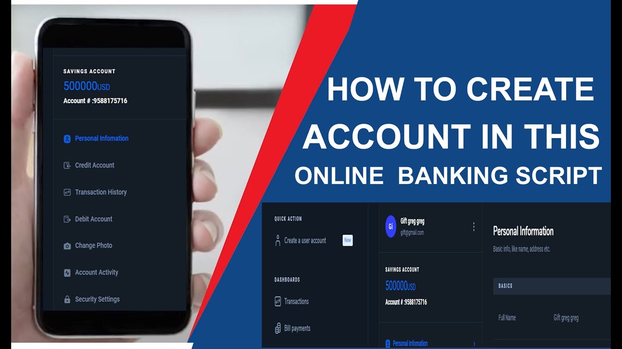 Mastering Modern Banking: Your Step-by-Step Guide to Creating an Online ...