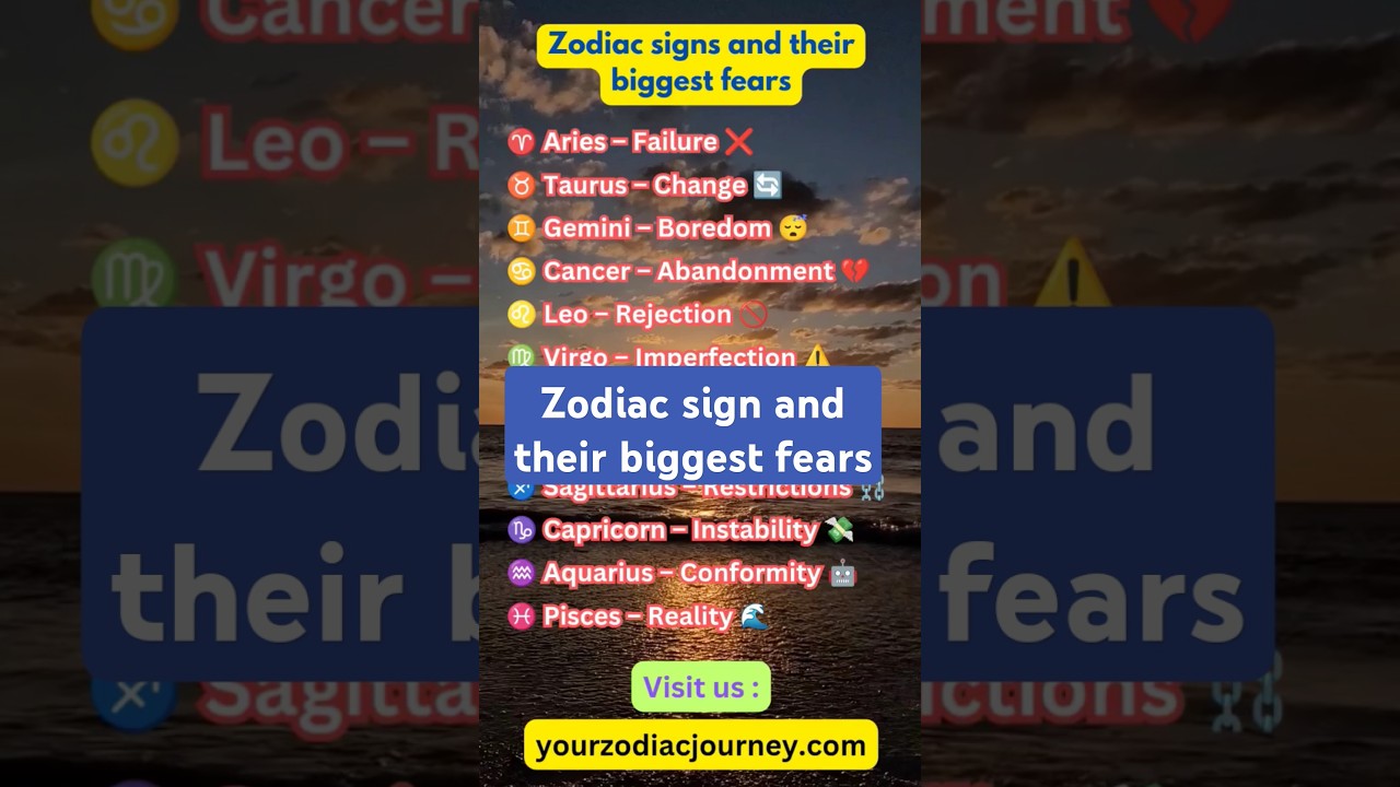 Zodiacs worst fears 60 photos - Youhoroscope.com
