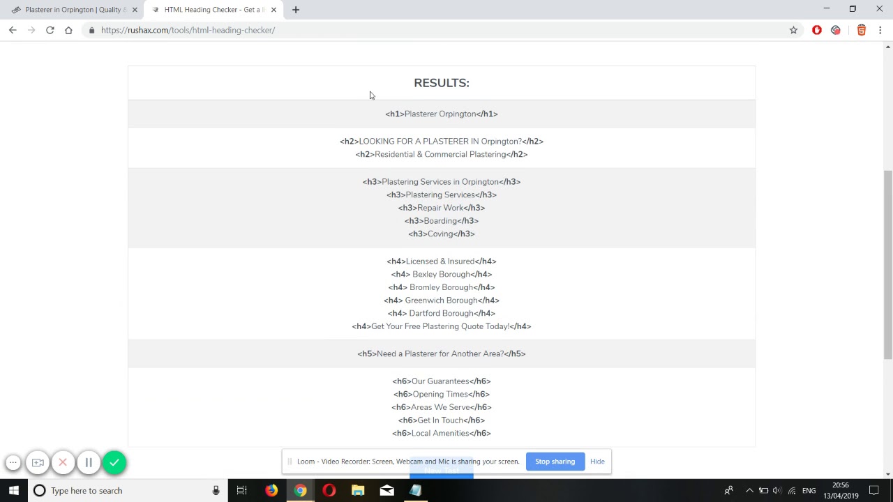 SEO How To Check HTML Headings H1 H6 Tags On Your Website YouTube SEO How To Check HTML Headings H1 H6 Tags On Your Website YouTube
