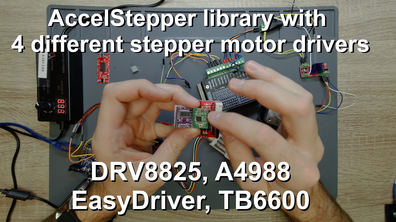 Let’s discuss different stepper motor drivers - YouTube