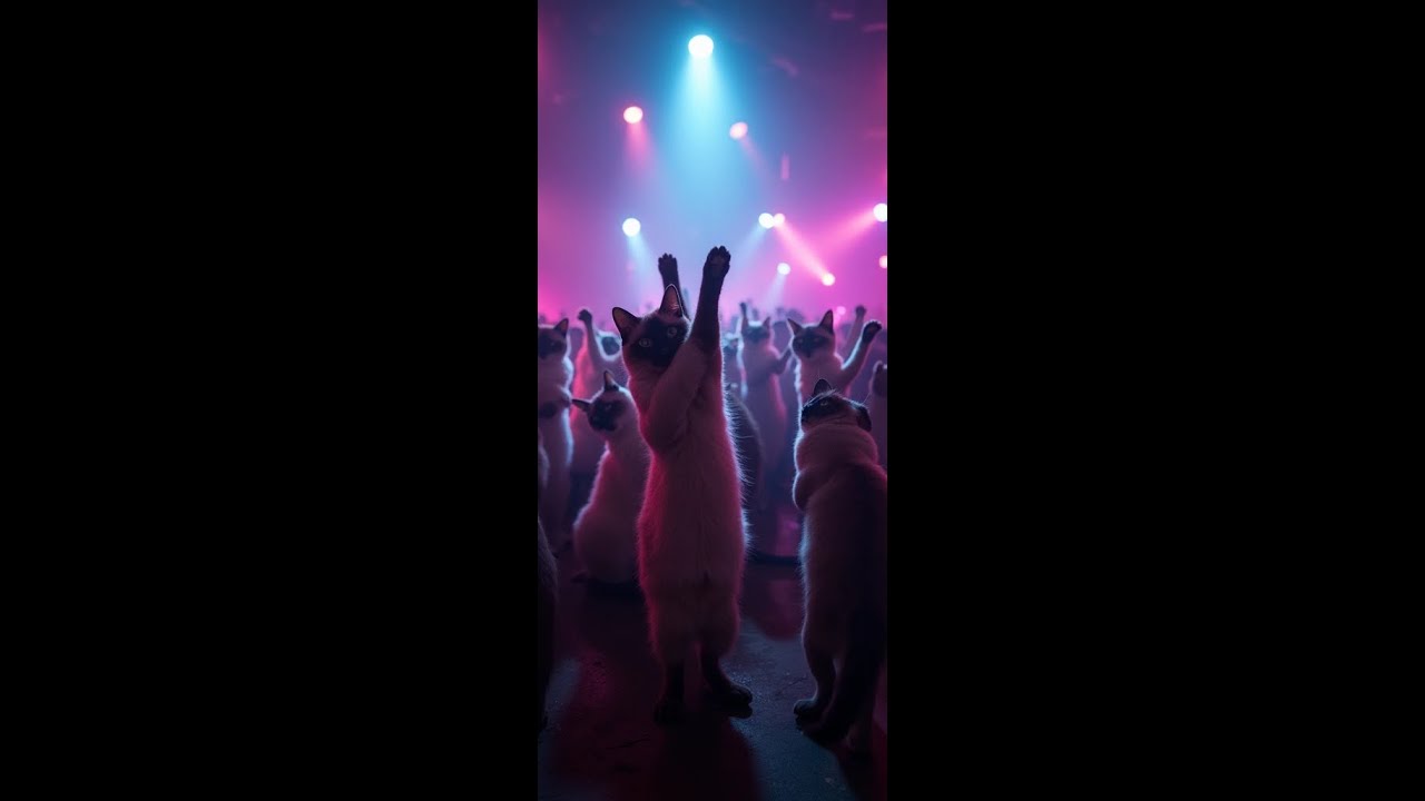 The Purr-fect Rave: Techno for Cat Lovers - YouTube