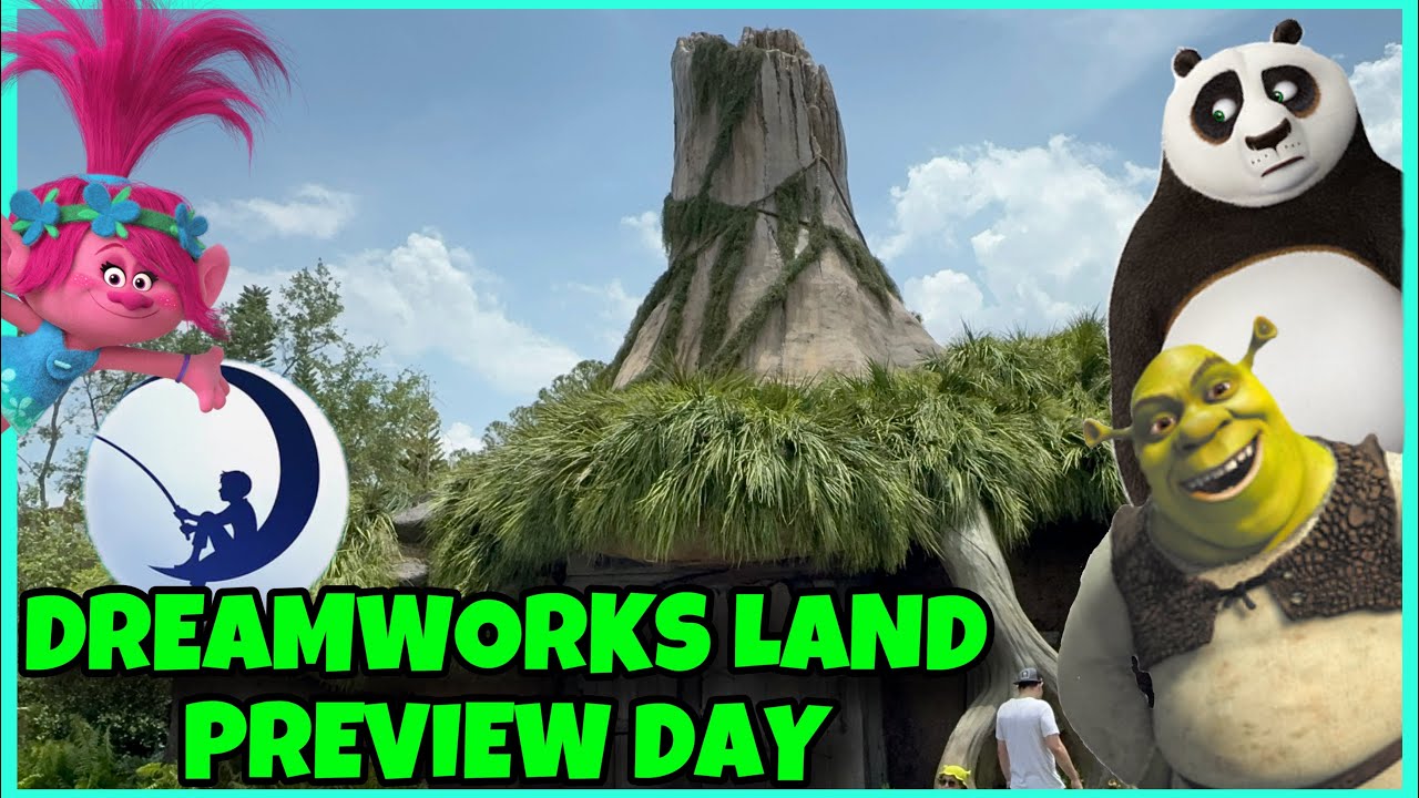 Dreamworks Land Full Walkthrough Part 1 - Universal Studios Florida ...