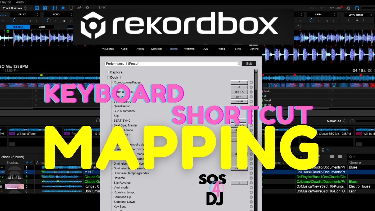 Rekordbox Keyboard Shortcut Mapping YouTube rekordbox-keyboard-shortcut-mapping-youtube