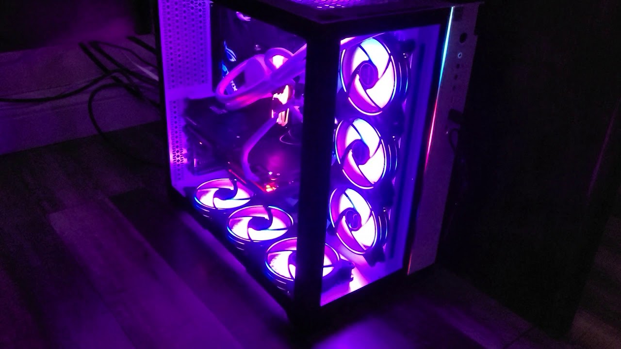 EZDIY-FAB MOONLIGHT CASE FANS - YouTube