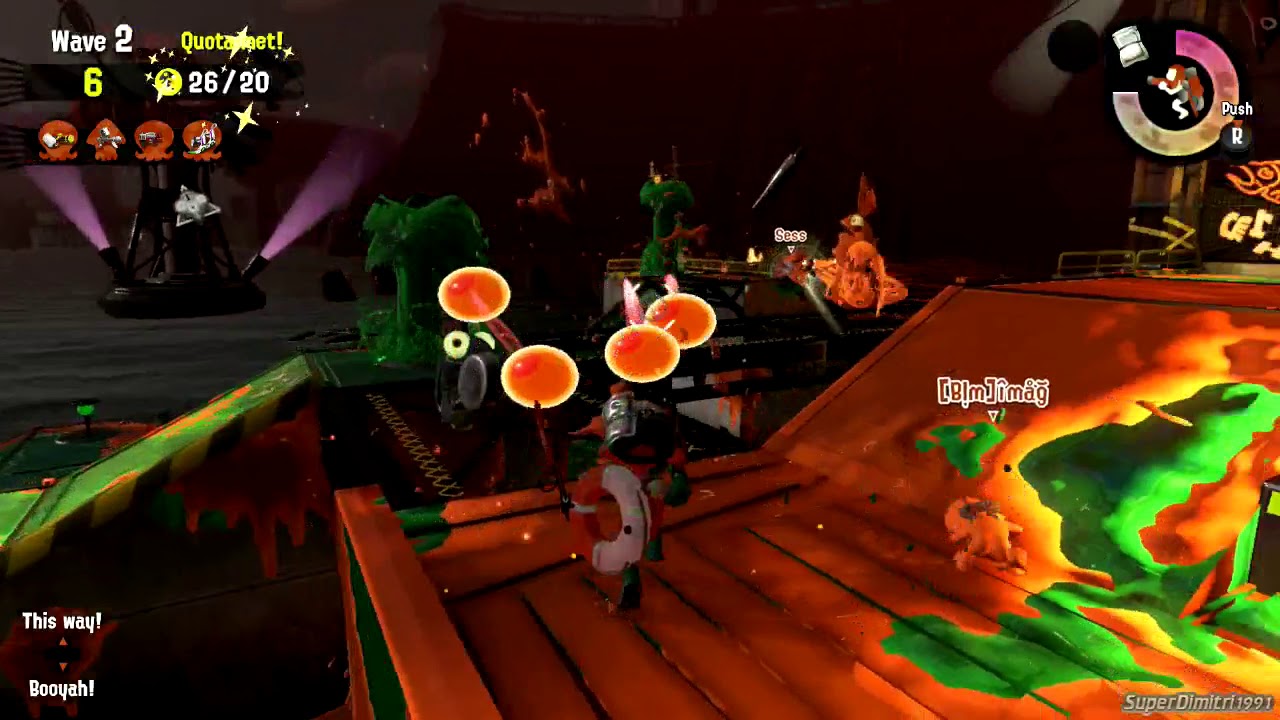 Splatoon 2-Salmon Run With Online Friends#84 - YouTube